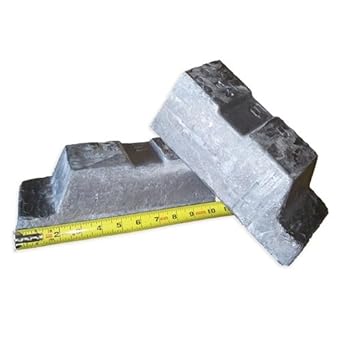 RotoMetals Virgin Pig Lead Ingot 99.9% 56-62 pounds: Lead Metal Raw ...