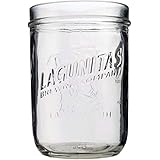 Amazon.com: Lagunitas Mason Jar Pint Glasses -Set of 6 Glasses ...