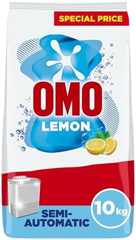 سعر OMO Semi-Automatic Powder Laundry Detergent, Active with Lemon ...