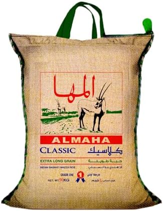 Almaha Classic Mazza Indian Rice, 10Kg - Pack of 1 price in Saudi ...