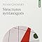 Amazon.fr - Structures syntaxiques - Chomsky, Noam - Livres