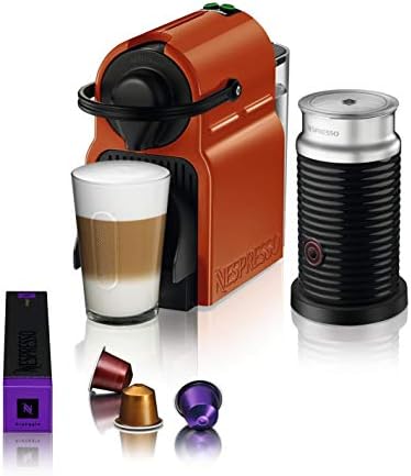 NESPRESSO D040OR Inissia Espresso Maker with Aeroccino price in Saudi ...
