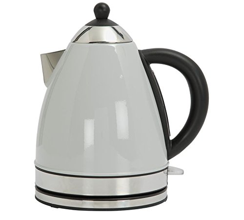 Colourmatch Stainless Steel Dove Grey Jug Kettle: Amazon.co.uk: Kitchen ...