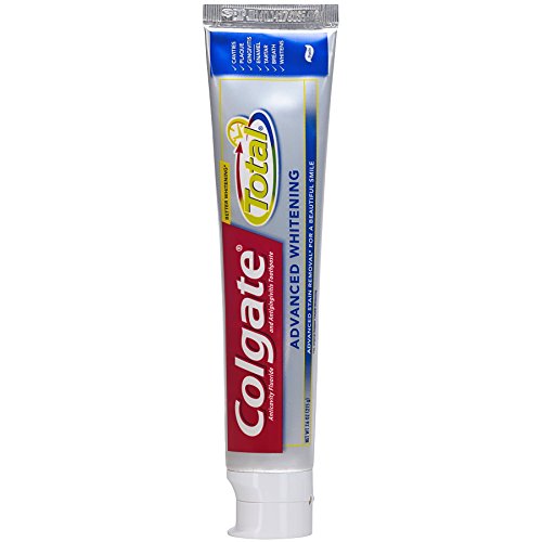 Colgate Total Toothpaste, Advanced Whitening Paste - 7.6 ounce, 215g (3 ...