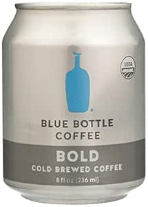 Blue Bottle Coffee, Cold Brewed Coffee, Bold, 8 Fl Oz: Amazon.com ...