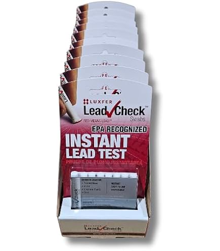 Instant Lead Paint Test LeadCheck Instant Lead Test Swabs - Red Means ...