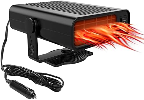 Car Heater 12V 150W Heaters Portable Quick Heating 2 in1 Adjustable ...