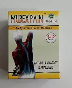 Buy MUBEX PAIN 40 CAPSULES Online at Low Prices in India - Amazon.in