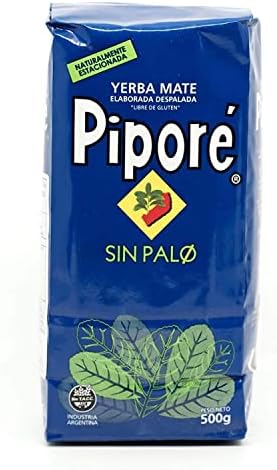 Pipore Yerba Mate Despalada Packet Organic Original Hot and Cold Tea ...