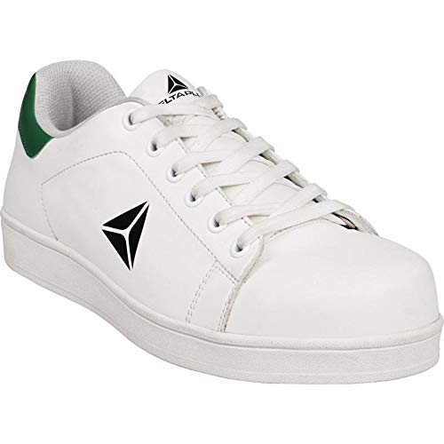 Delta Plus SMASH S1P HRO SRC Leather Shoes, White, Size 43 – BigaMart