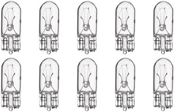 CEC Industries #2845 Bulbs, 24 V, 5 W, W2.1x9.5d Base, T-3.25 shape ...