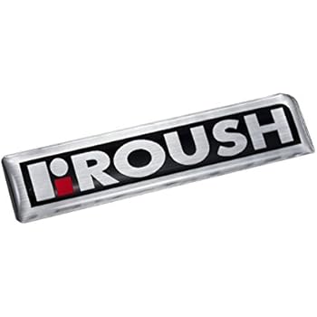 Amazon.com: New 1pcs 70mm x 70mm Emblem Badge Decal ROUSH For Ford ...
