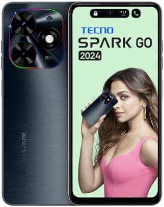 Tecno Spark Go 2024 Dual SIM Gravity Black 4GB RAM 128GB 4G - Middle East Version price in Saudi ...