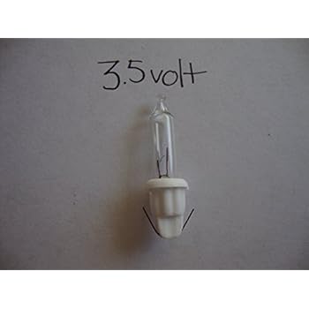 3.5 volt Clear Replacement Christmas Mini Light Bulbs - 100 clear mini ...