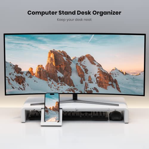 Monitor Stand Riser, Klearlook Foldable Computer Monitor Stand, Width ...