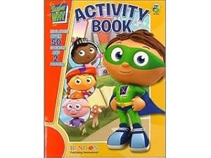 Amazon.com: PBS Kids Super WHY Activity Book includes over 30 stickers ...