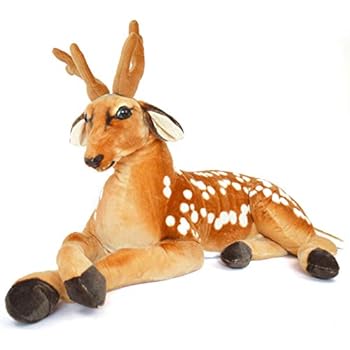 Amazon.com: VIAHART Buck The Deer | 3 Foot (Tail Measurement not Included!) Big Stuffed Animal ...