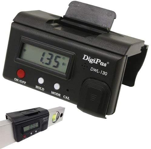 Digi-Pas DWL 130 0.05 Degree Clip On Digital Level Module/Angle Gauge ...