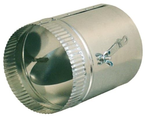 9-in HVAC Duct Manual Volume Damper with Sleeve - Galvanized Sheet ...