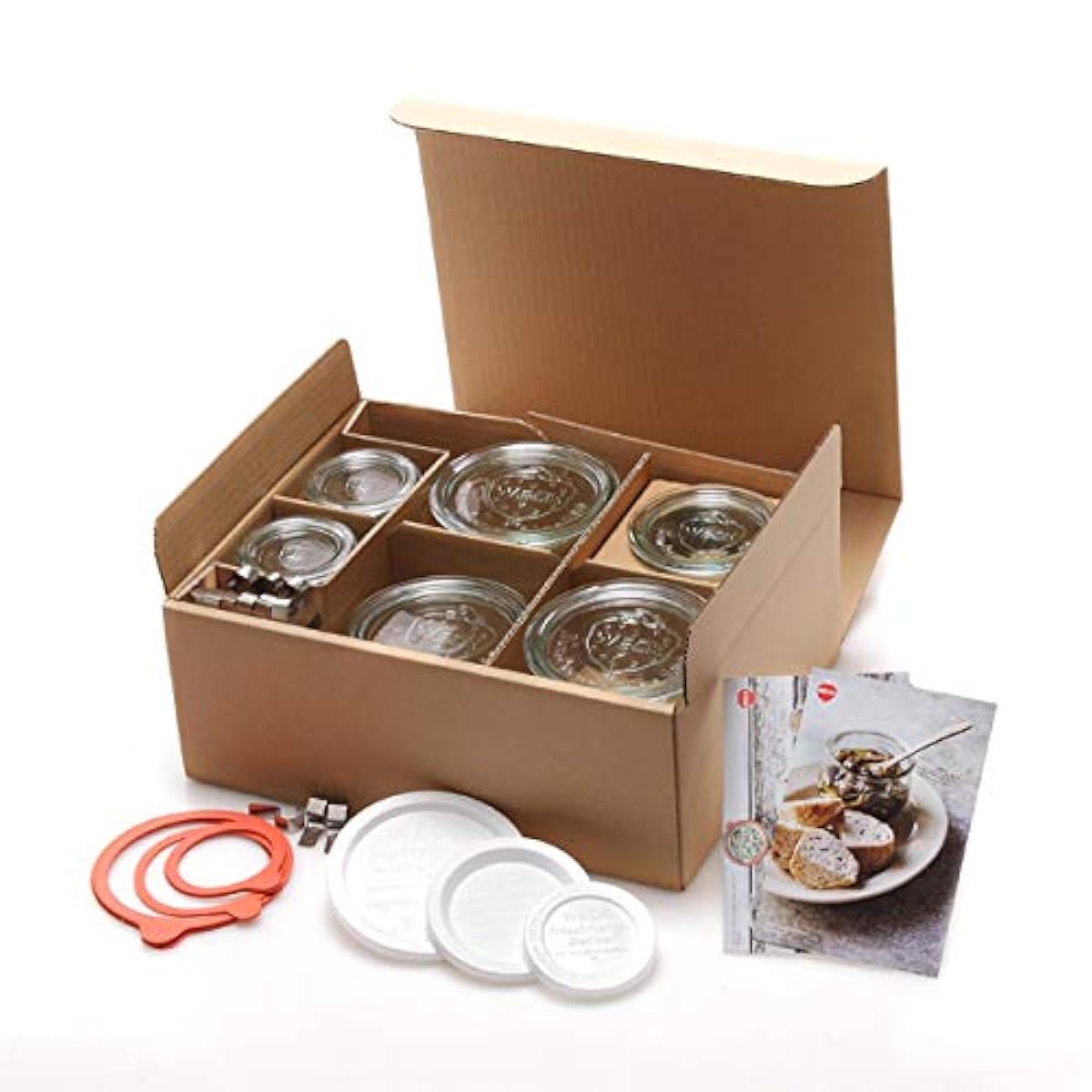 [해외] 독일/ WECK 웃쿠|WECK GIFT SETA 기프트세트A WE-S101 / 보존 용기유리 canister키친 용품 ...