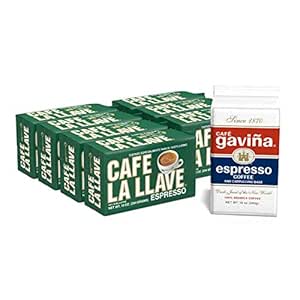 Amazon.com : Cafe La Llave Espresso Dark Roast Coffee Bricks (7 X 10 oz ...