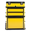 Stackable Rolling Tool Box Organizer with Telescopic Comfort Grip ...