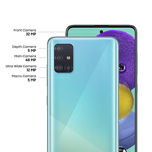 SAMSUNG Galaxy A51 SM-A515 | 16.5 cm (6.5") | 4G | 4000 mAh | Black ...