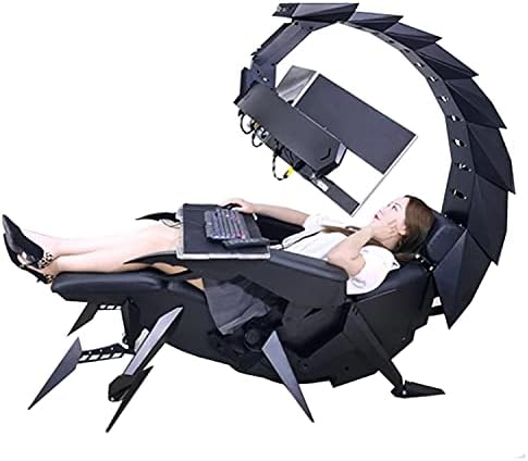 ZFDMD Video Gaming Chair, Computer Table and Chair, Scorpio RGB ...