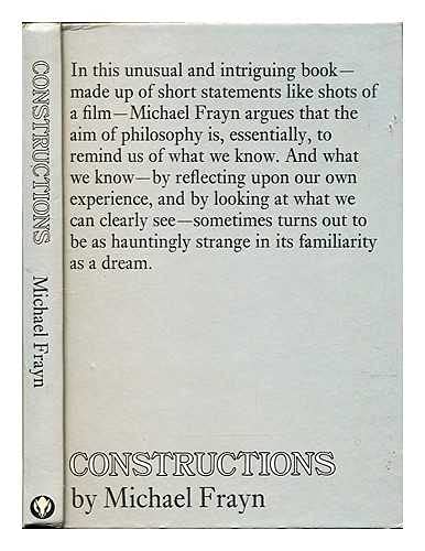 Constructions: Frayn, Michael: 9780704501072: Amazon.com: Books