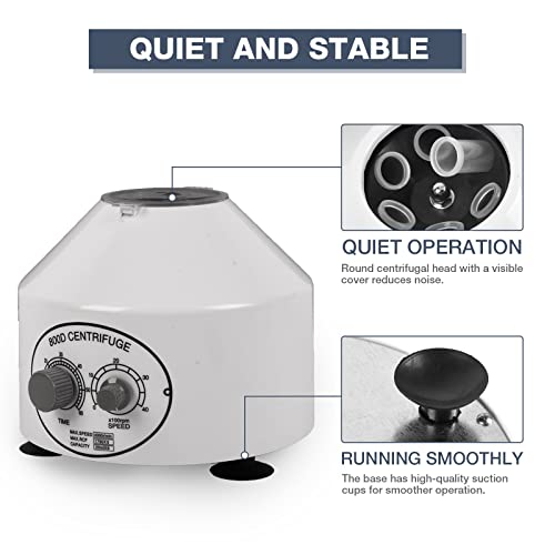 Doppy 800D Electric Laboratory Benchtop Centrifuge,Centrifuge Machine Benchtop With Timer And ...