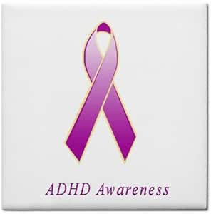 Amazon.com: ADHD Awareness Ribbon Tile Trivet: Home & Kitchen