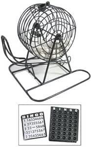 Amazon.com : Deluxe Bingo Set with (75) Balls, (150) Chips, (19) Bingo ...