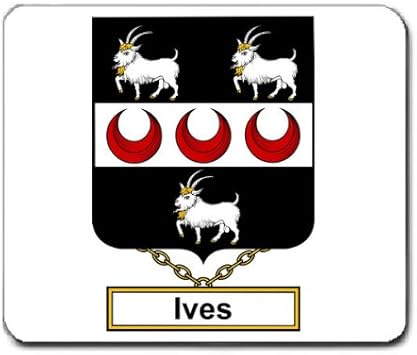 Amazon.com: Ives Family Crest Coat of Arms Mouse Pad: Electronics