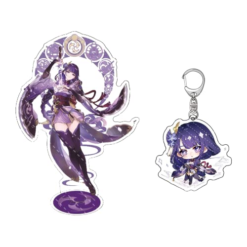 Raiden Shogun Genshin Impact Keychain Genshin Impact Figure,Genshin ...