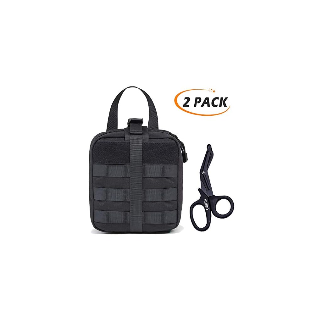 Tactical MOLLE EMT Medical Bag,IFAK Rip Away First Aid Pouch,Emergency ...
