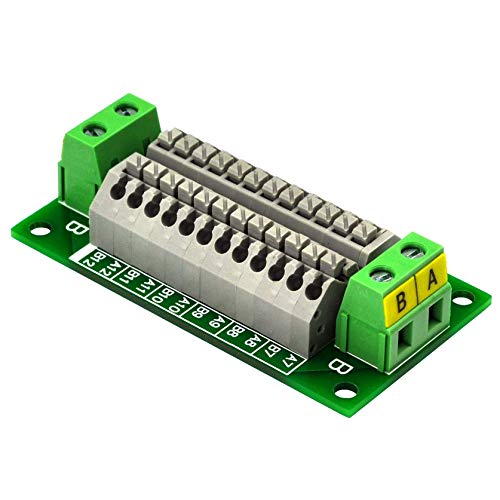 16Amp AC/DC 2x12 Position Terminal Block Distribution Module | Pricepulse