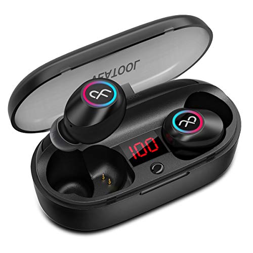 VEATOOL True Wireless Earbuds Bluetooth Headphones 5.0 Volume Control ...