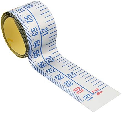 Heetly Workbench Ruler,Adhesive Backed Tape Measure,Waterproof ...