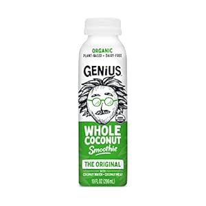 Amazon.com : Genius Juice Organic Coconut Smoothie: Delicious Blended ...