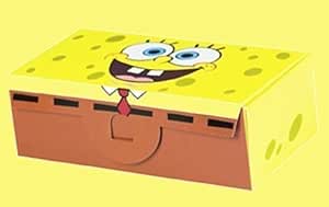 Amazon.com: Spongebob Squarepants Treat Boxes for Birthday Party Loot ...