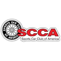 Amazon.com: SCCA Sports Car Club of America sticker decal 4" x 4 ...