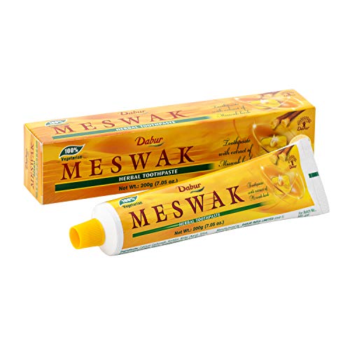 Dabur Meswak Toothpaste - Fluoride Free Toothpaste, Natural Toothpaste ...