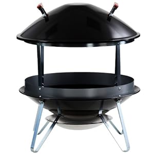 Amazon.com : Weber 2726 Wood Burning Fireplace : Outdoor Fireplaces ...