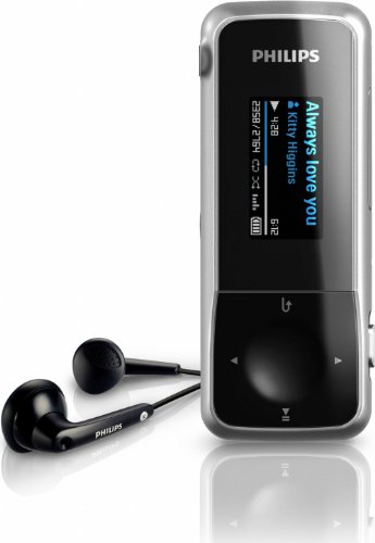 Philips GoGear Mix 4GB MP3 Player with FM Radio and USB - Black in ...