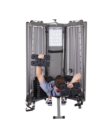HCI Fitness PTX Gym Folding Functional Trainer Compact Home Gym ...