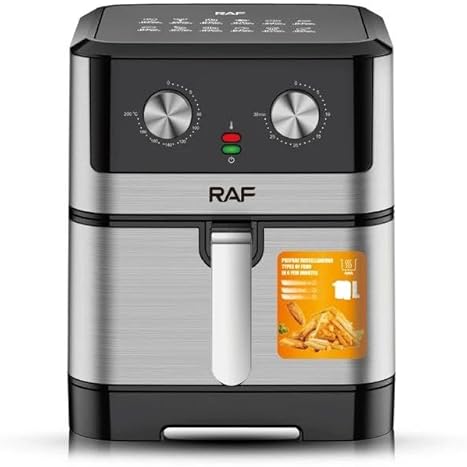 سعر RAF Healthy Air Frying Pan 8L 1500 Watt (5341) فى مصر | بواسطة امازون مصر | كان بكام
