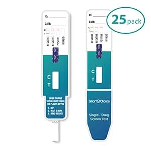 Amazon.com: Marijuana Drug Test Kit THC Urine Home Drug Testing (25 ...