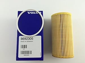 Amazon.com: Genuine Volvo 8692305, Engine Oil Filter (Includes Drain ...