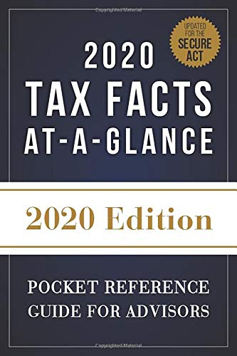 2020 Tax Facts at-a-Glance: Pocket Reference Guide for Advisors ...