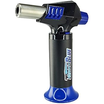 Amazon.com: Turbo Blue Magnum Jet Flame Refillable Torch Lighter ...